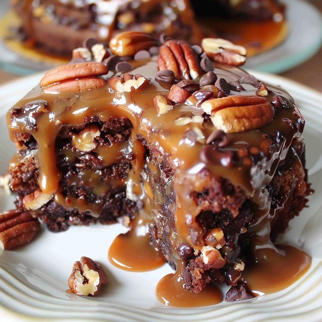 Turtle Caramel Cake Hopemakers