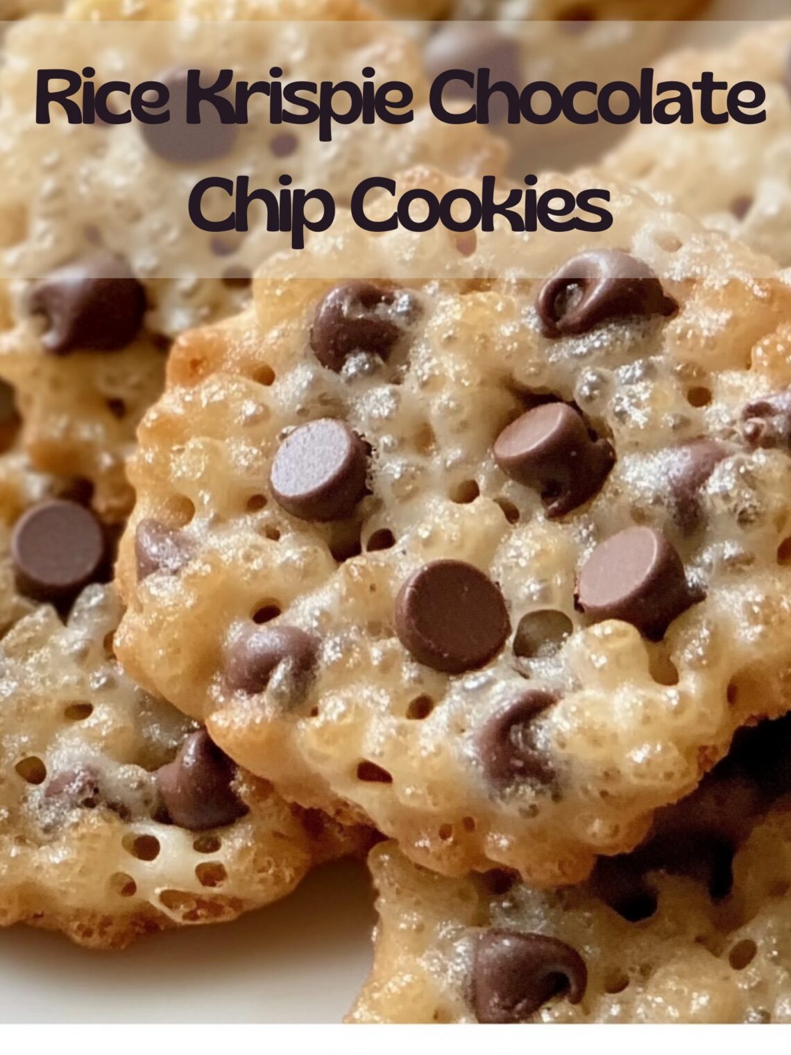 Rice Krispie Chocolate Chip Cookies – hopemakers