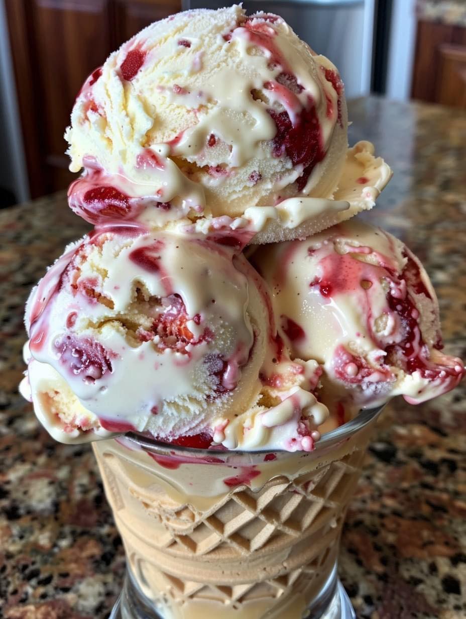 Strawberry Vanilla Bean Ice Cream – hopemakers