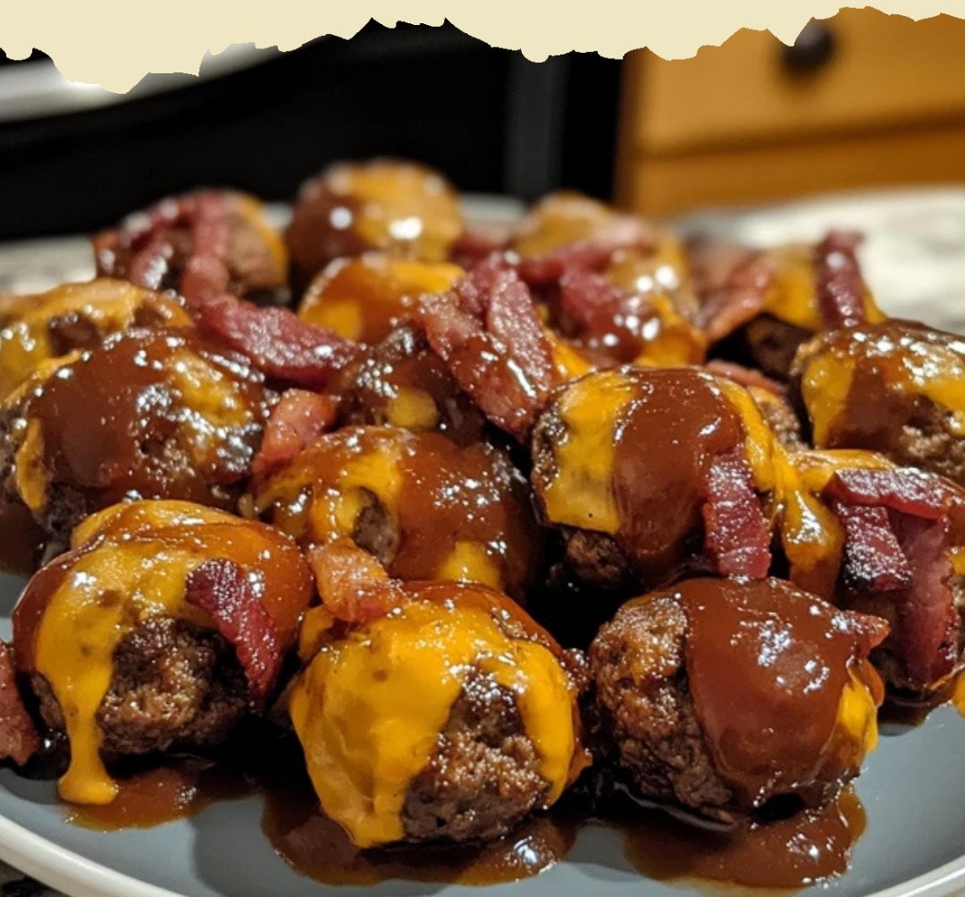 BBQ Bacon Cheeseburger Meatballs – hopemakers