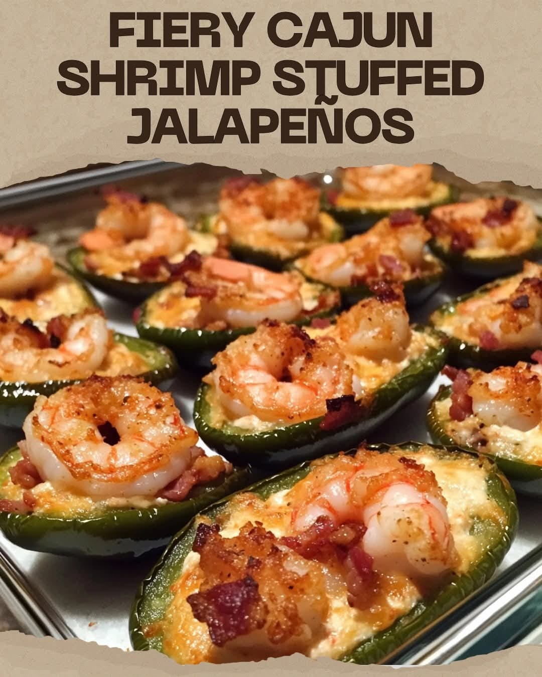 Fiery Cajun Shrimp Stuffed Jalapeños – hopemakers