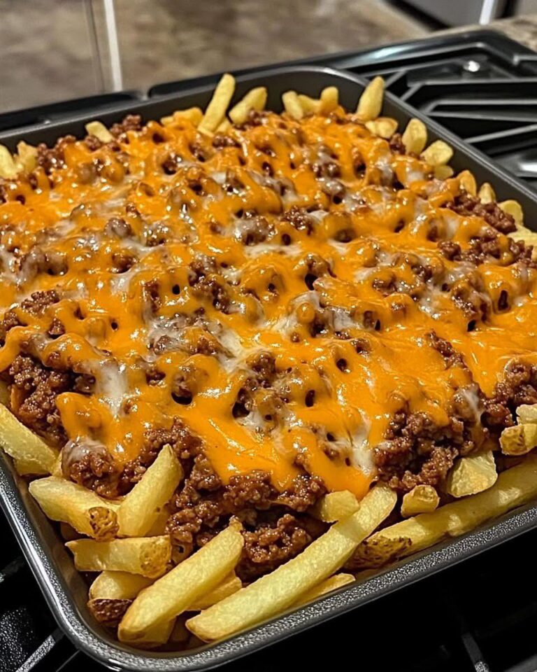 Cheesy Loaded Beef Fries – hopemakers