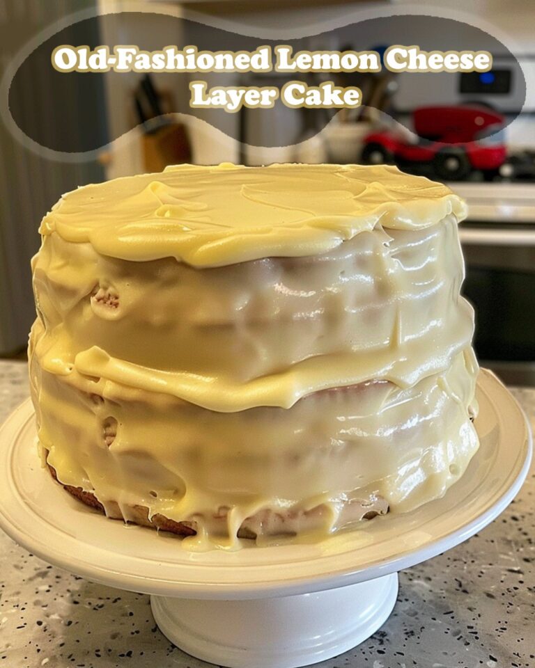Old-Fashioned Lemon Cheese Layer Cake – hopemakers