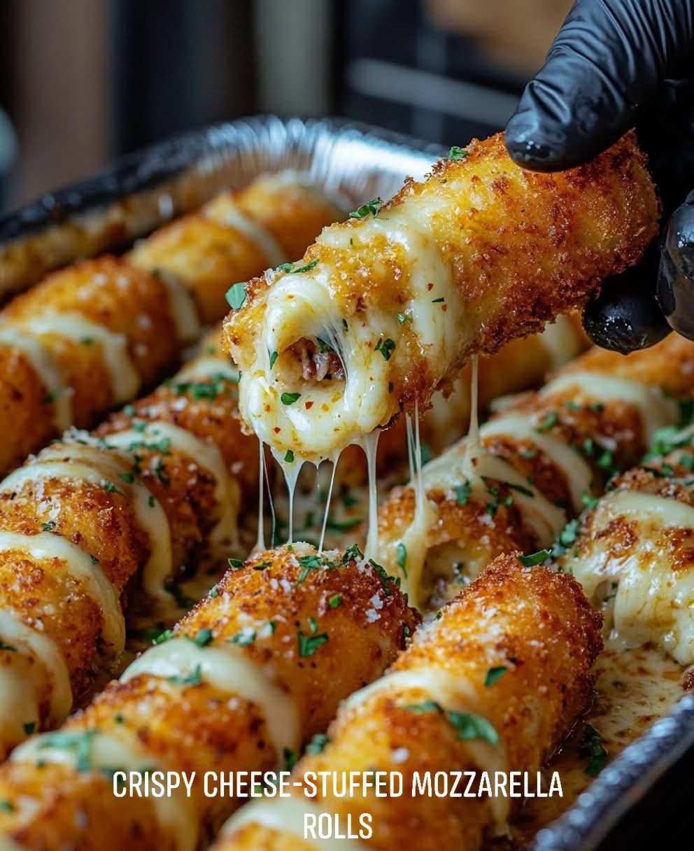 crispy cheese-stuffed mozzarella rolls – hopemakers