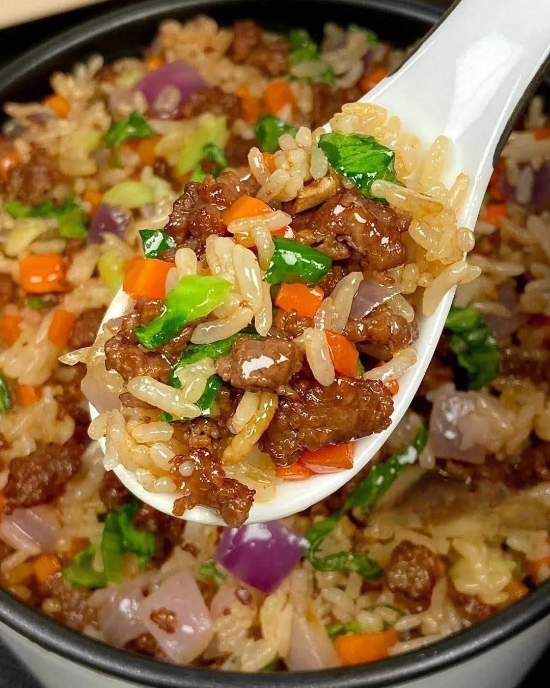 Onion Beef Fried Rice – hopemakers