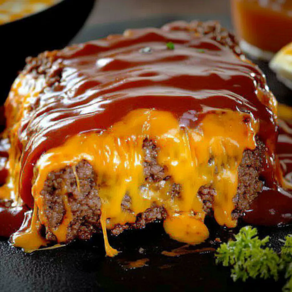Cheeseburger Meatloaf with Cheddar Cheese Roll-Up – Recipe By Me ...