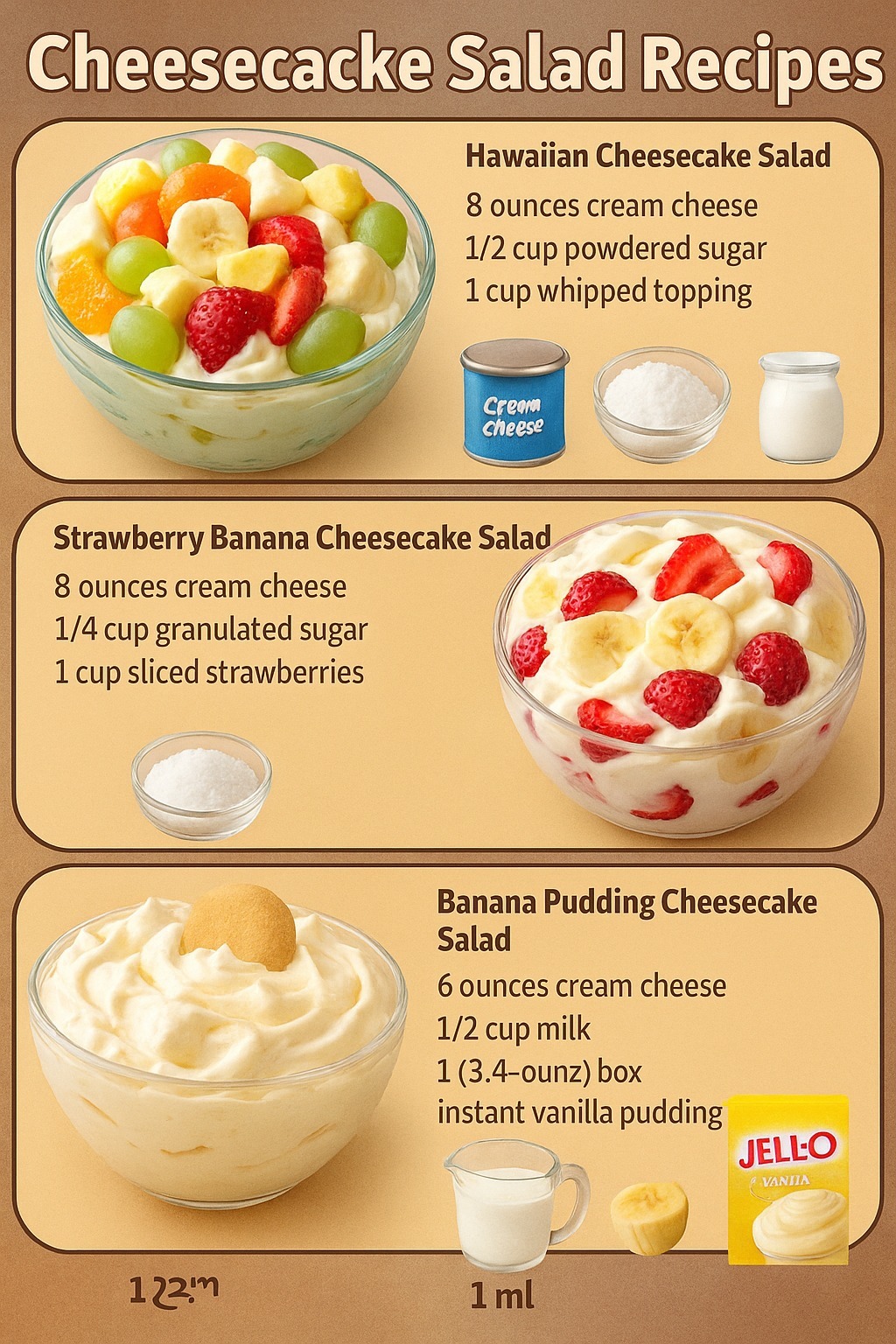 Hawaiian Cheesecake Salad – hopemakers