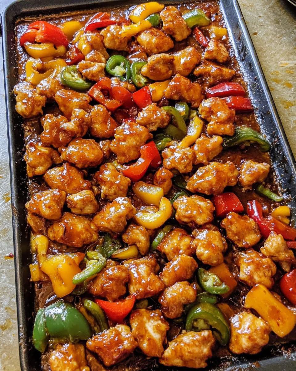 Sheet Pan Sticky Sweet and Sour Chicken – hopemakers