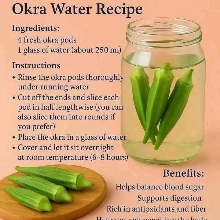 Okra Water Recipe – Nature’s Detox Drink – hopemakers