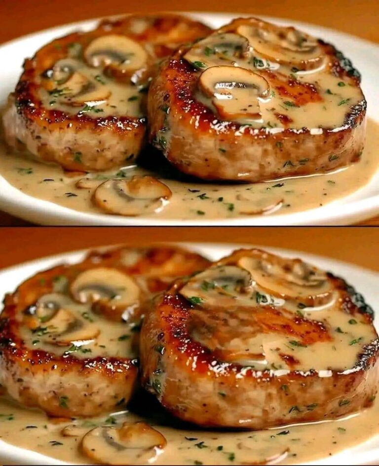 Pork Steaks in Creamy Sauce with Mushrooms – hopemakers