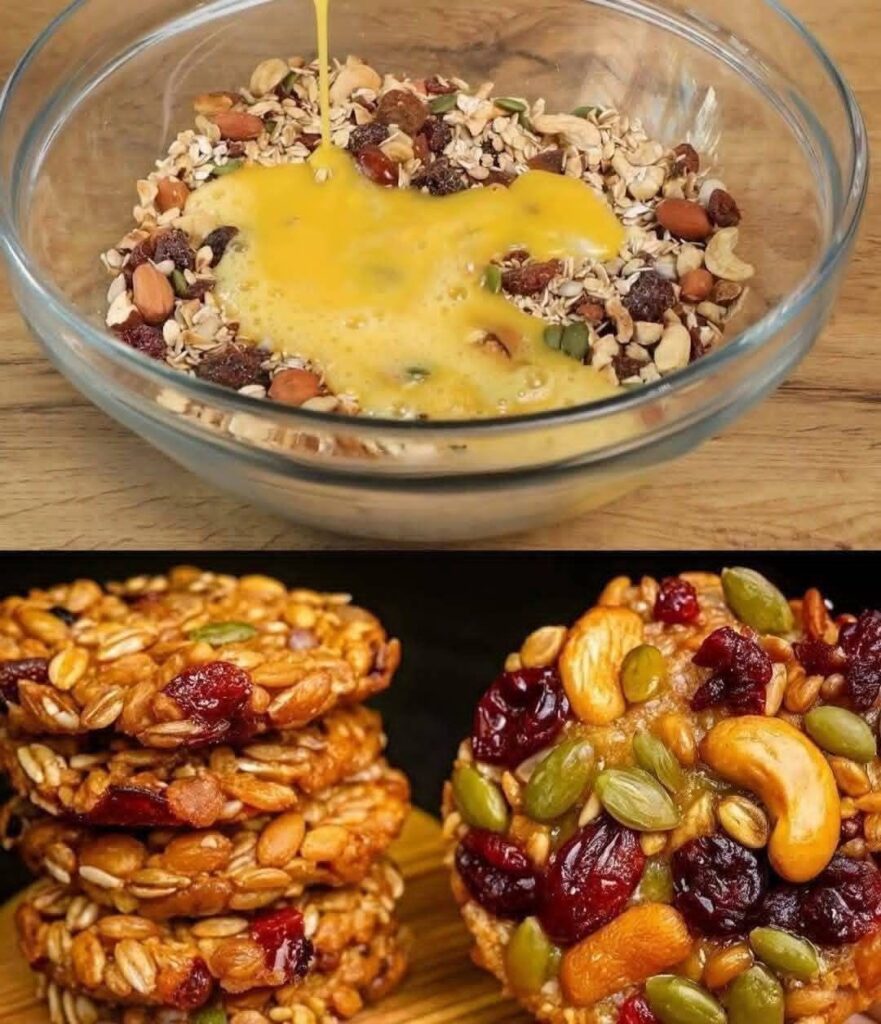 Liver with Oatmeal and Nuts: Nutty Oat Cookies Packed with Flavor and ...
