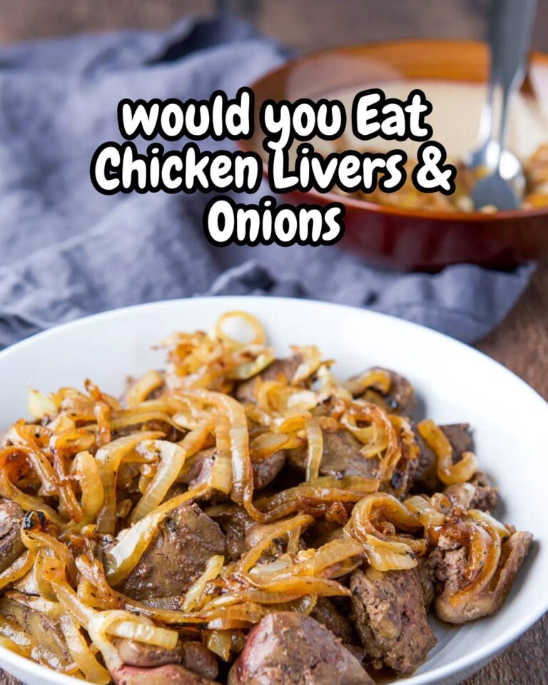 Chicken Livers & Onions – hopemakers